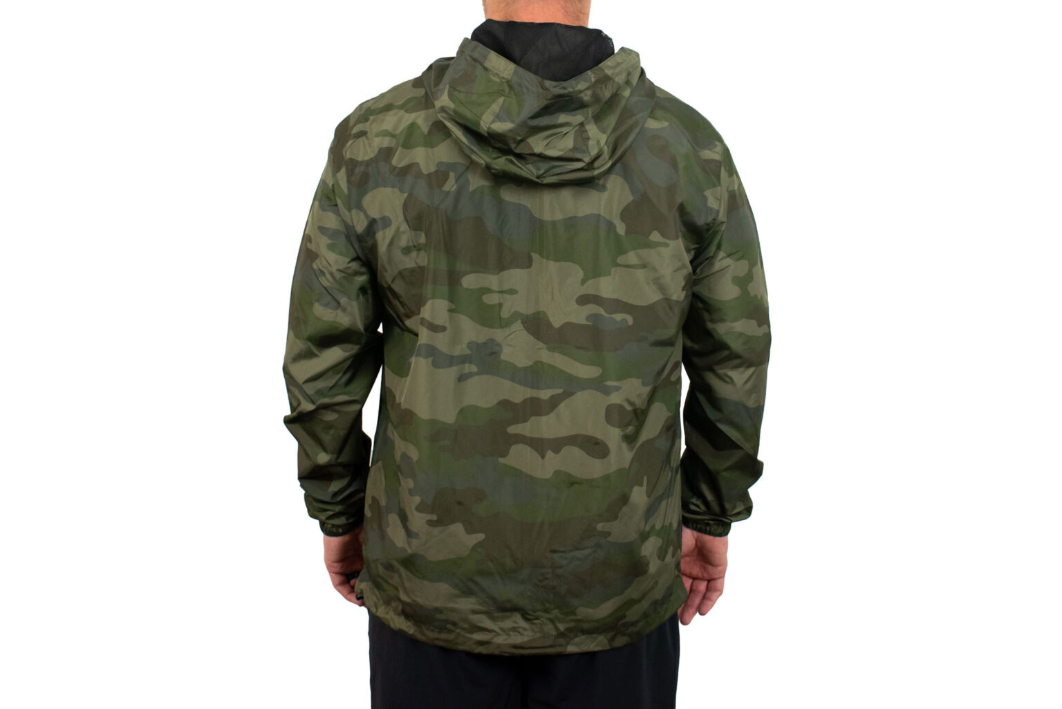 Unisex Camo Windbreaker - Green - VASA Fitness